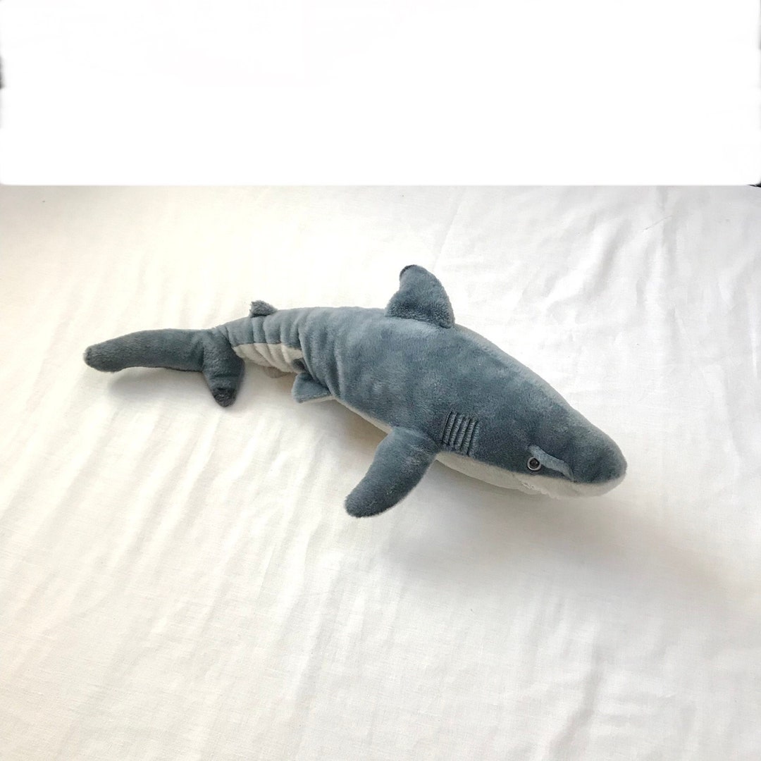 Stuffed Shark Plush Stuffed Animal Great White Shark Plushie Plush Toy ...