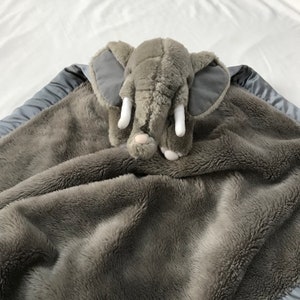Vintage Baby Blanket My Banky Baby Elephant Security Blanket Boys Girls ...