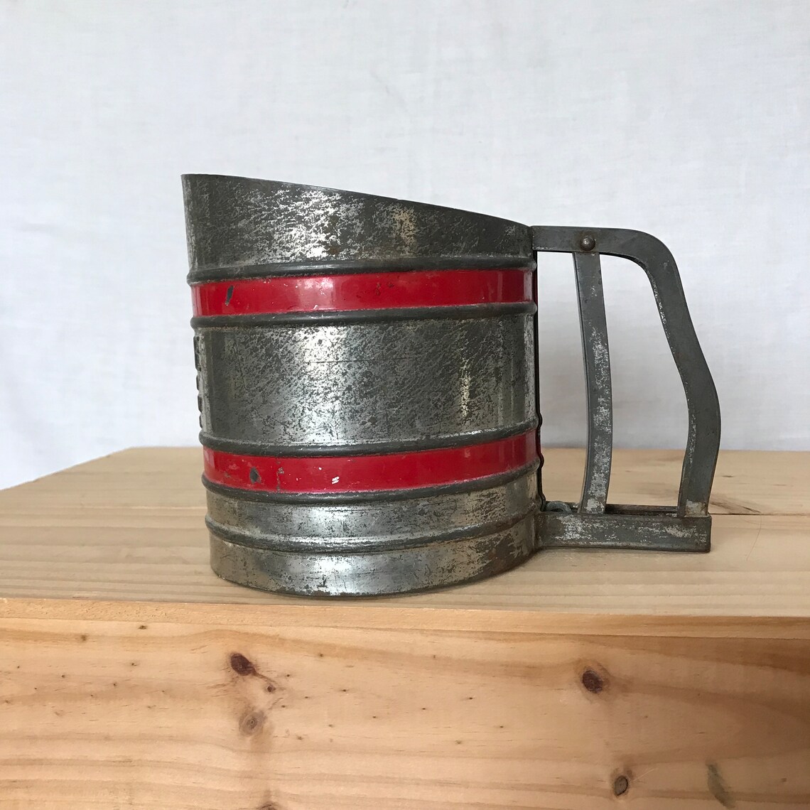 Metal Flour Sifter Foley Sift-chine Flour Sifter Cooking & Baking Tool ...
