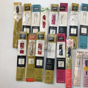 Lot of 18 Vintage Talon Metal Zippers Invisible Magic Zip Skirt Neck ...