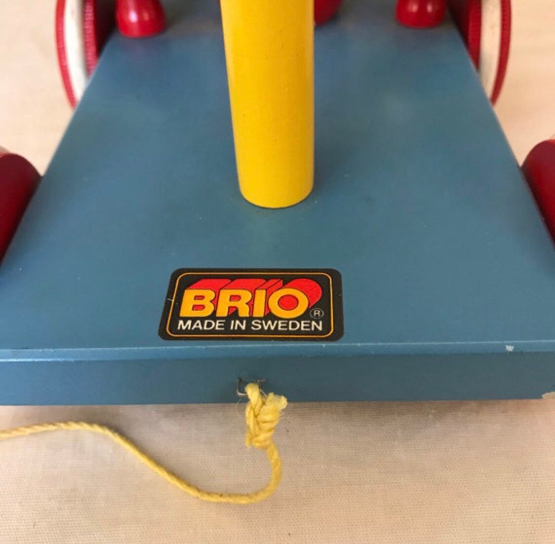 Vintage 1970s BRIO Wooden Clown Toy Pull Away Cart Toy Car - Etsy