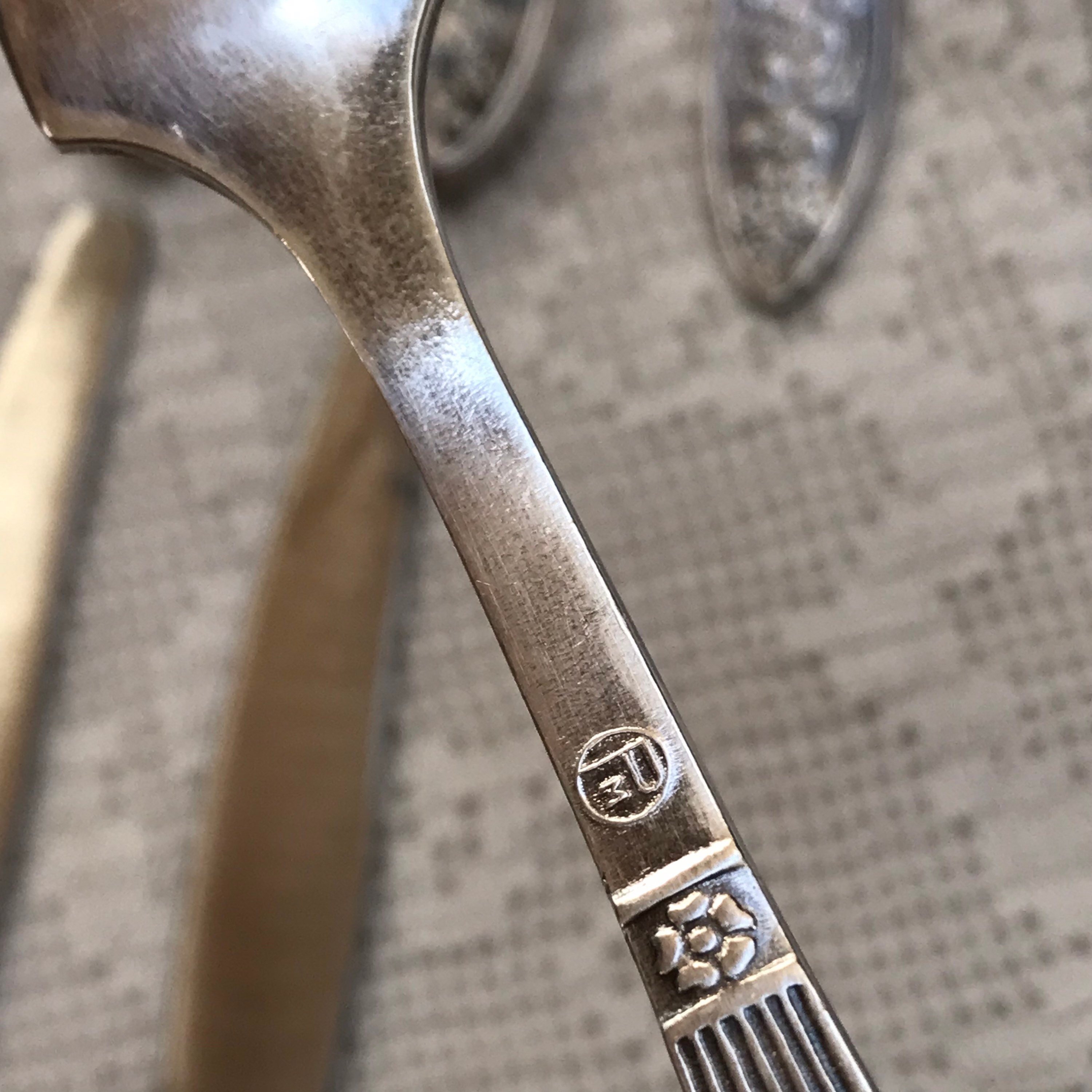 Complete Set Antique Melchior Silverware Russian USSR - Etsy