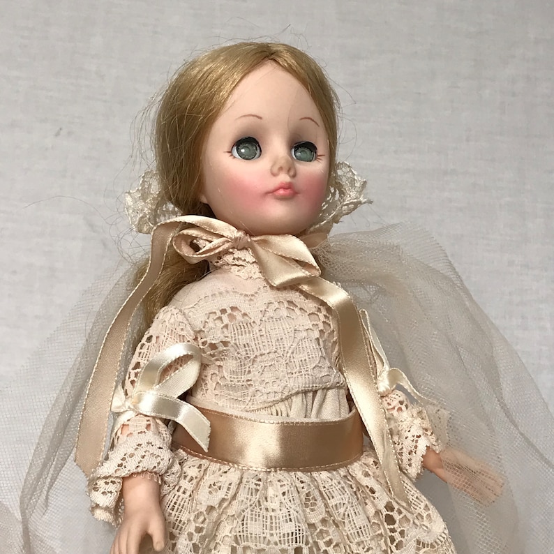 Vintage Effanbee 1976 Victorian Doll Wedding Girl Cute - Etsy