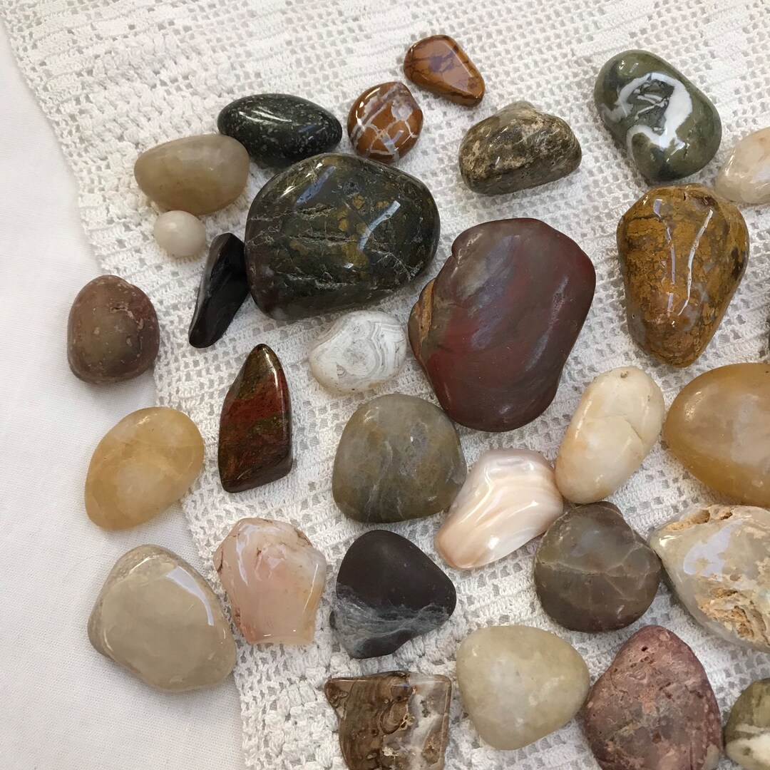 Scoop Goblin Assorted Mix Tumbled Stones 0.5 or 1 Sizes Wholesale Bulk ...