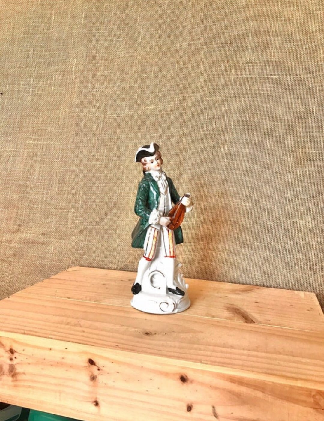Vtg Porcelain Historical Figure Sculpture George Washington Hamilton ...