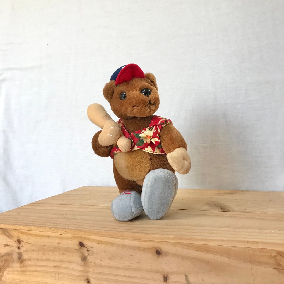 Vintage Rare 1990s Mouse Weasel Baseball Figurine Figure Retro 90s Hawaiian Hawaii Toy Nursery ...