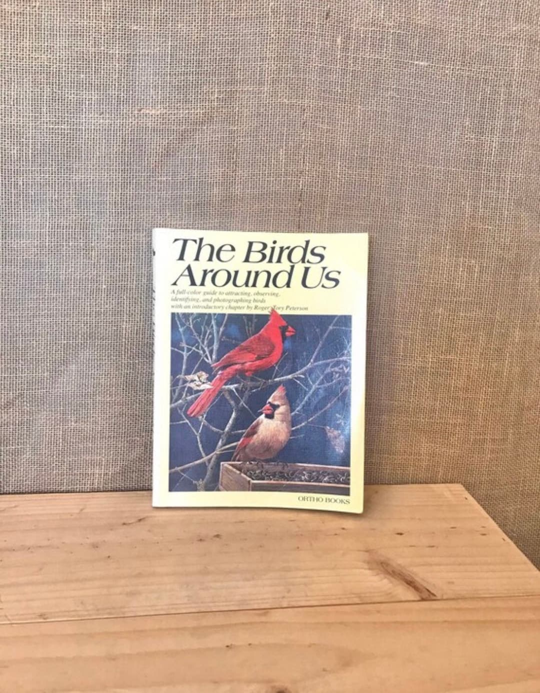 Vintage 1996 the BIRDS AROUND US Book Bird Guidebook Ortho Books Guide ...
