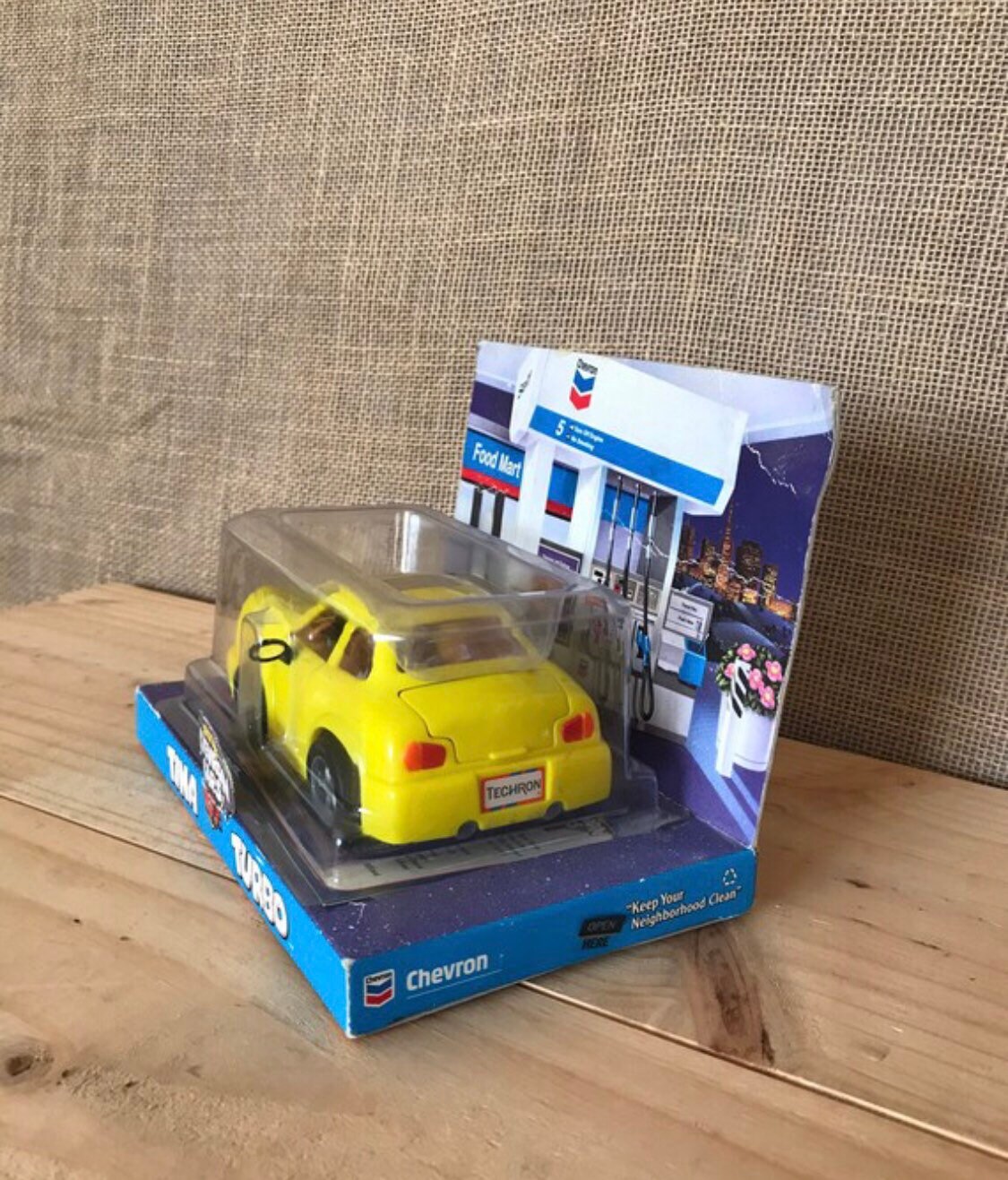 Vintage Tina Turbo the Chevron Cars Toy Car Yellow Collectible - Etsy