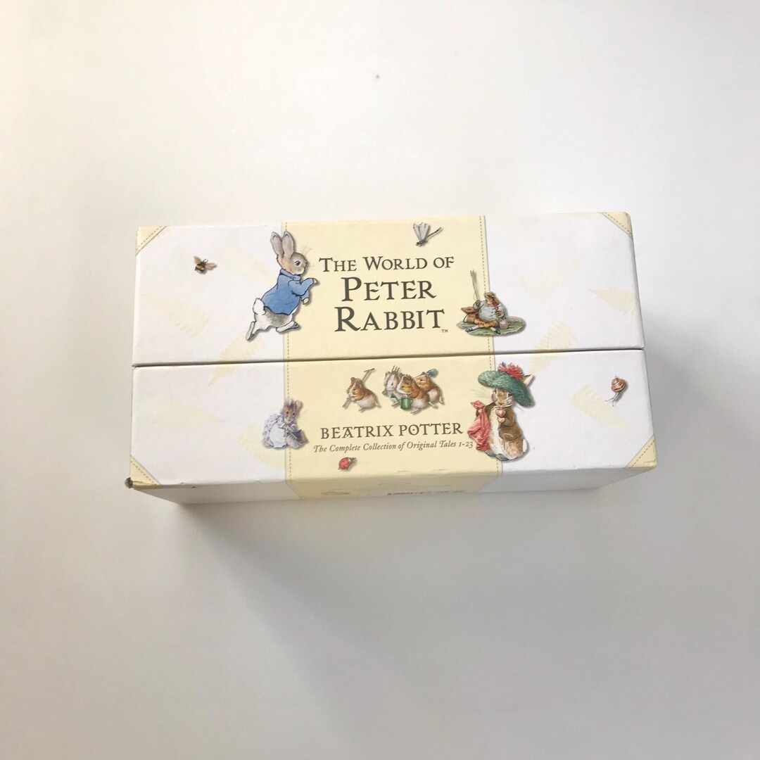 Vintage the World of Peter Rabbit Complete Book Set Beatrix Potter 1 23 ...