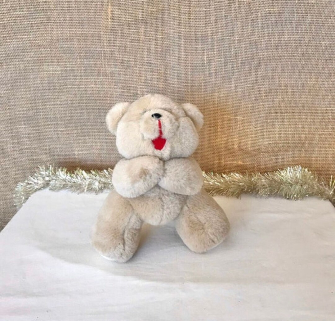 Cute Fluffy Teddy Bear 1994 Anco Teddy Bear Plush Plushie Stuffed ...