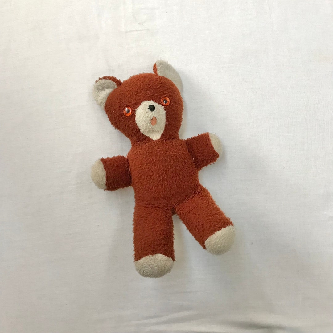 Vintage 1960s Teddy Bear Wind up Musical Fluffy Retro Beige - Etsy