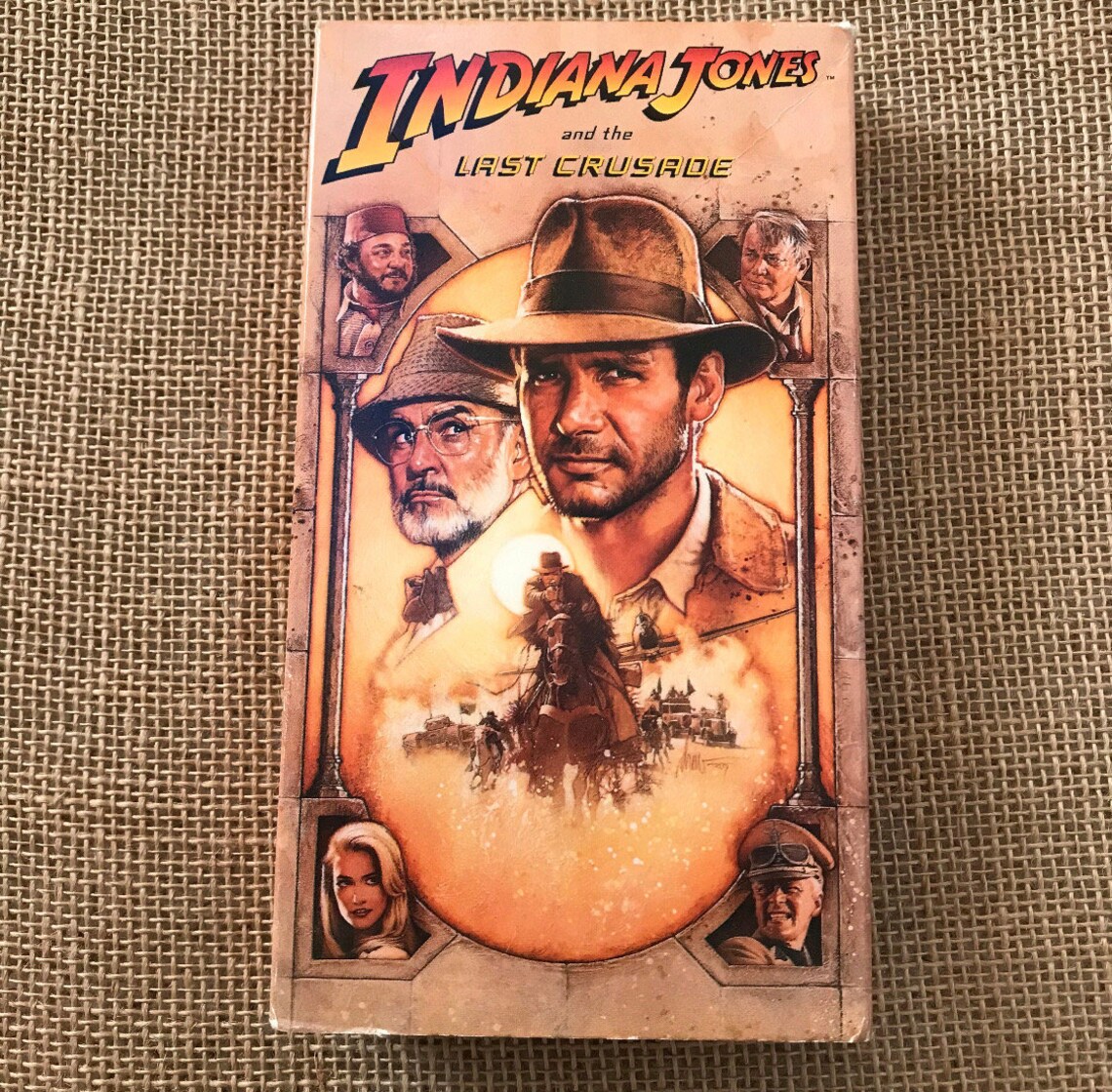 1989 Indiana Jones Cassette and the Last Crusade Movie Collectible Film ...
