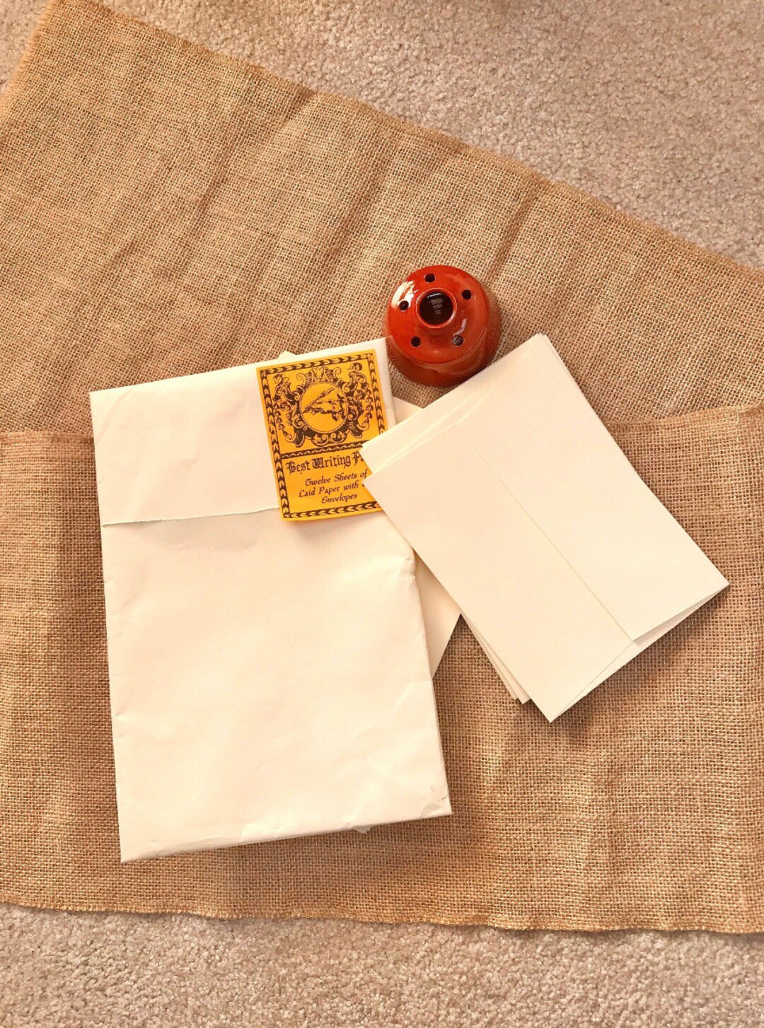 Calligraphy Letter Set Ceramic Inkwell Dip Quill Dipping With 10 ...