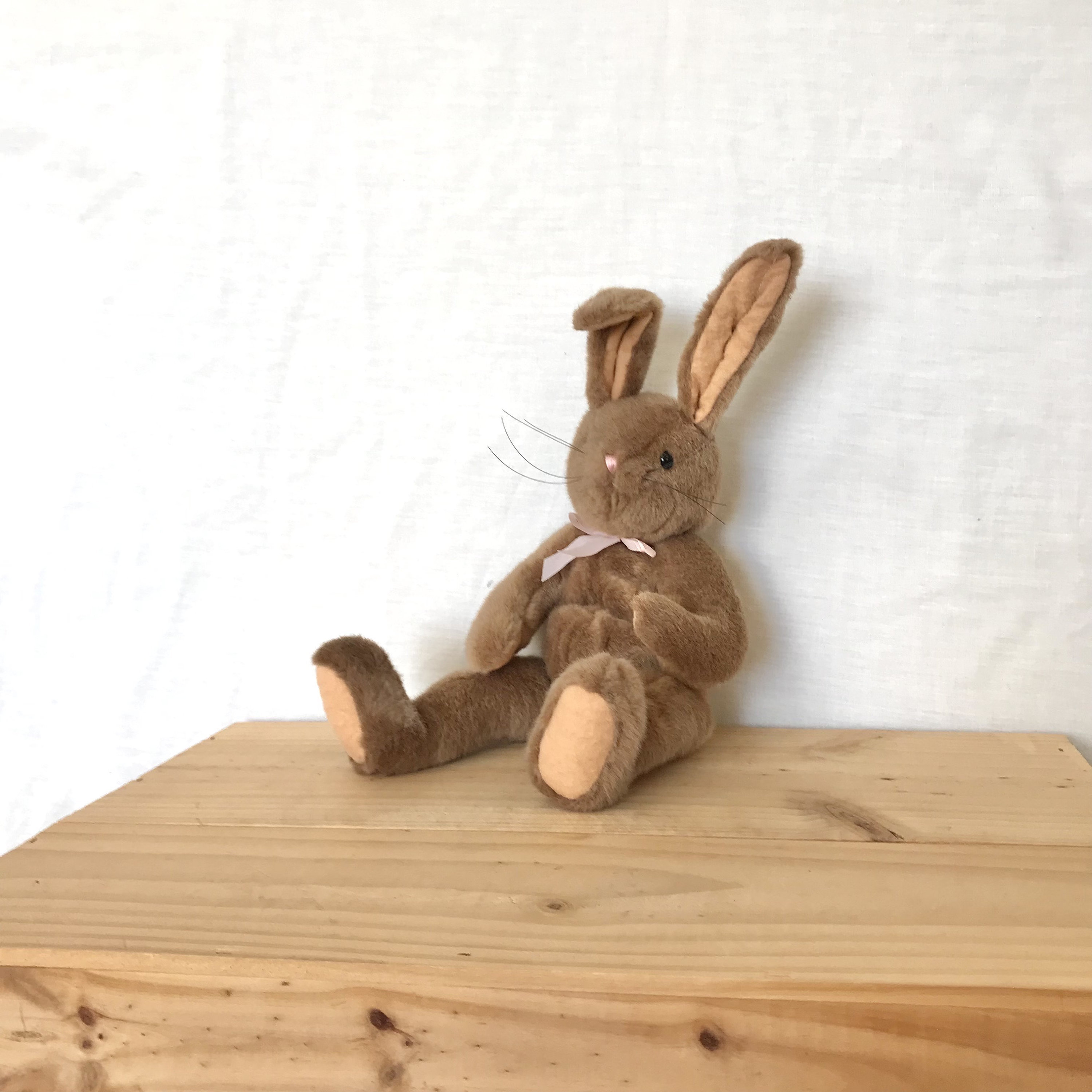 Jelly Bean the Bunny Vintage Fluffy Baby Bunny Plushie Stuffed - Etsy