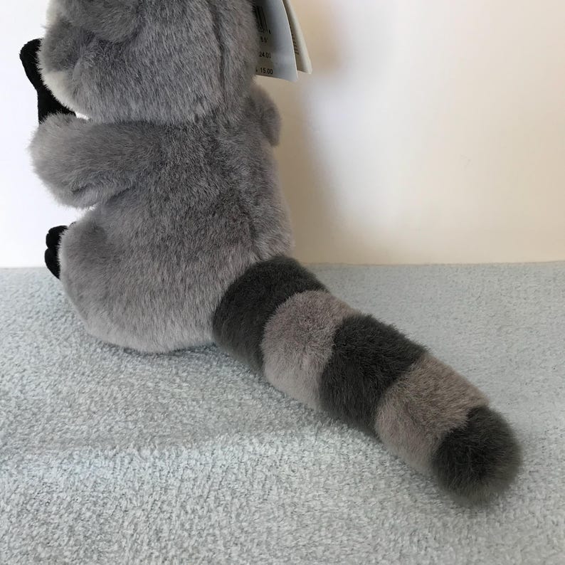 Vintage Disney Pocahontas Meeko Raccoon Plush Stuffed Animal Soft Toy ...