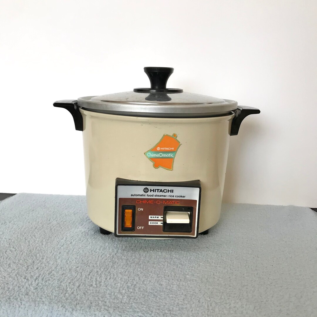 Vintage 1960s Hitachi Chime O Matic Food Steamer Rice Cooker 5.6 Cup RD ...