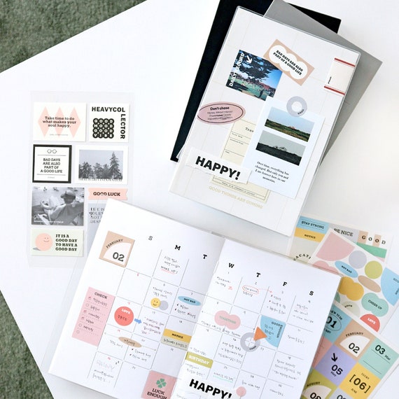 All Year Long Customizable Planner Custom Planner Custom - Etsy