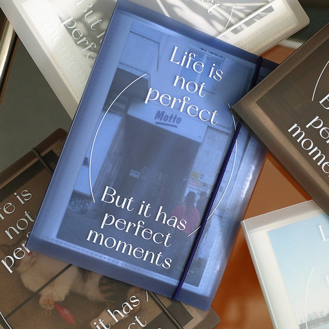 Set of 3 Perfect Moments 4x6 Photo Album | Photo Book for Family ...