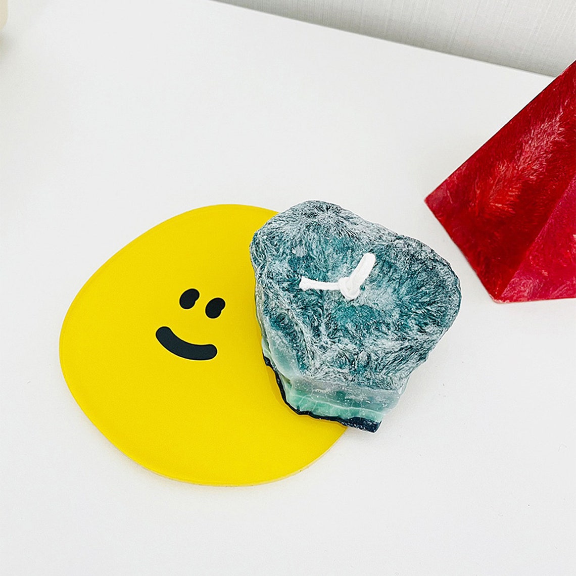 Bumpy Smile Acrylic Coaster Cute Coaster Office Desk Decor - Etsy