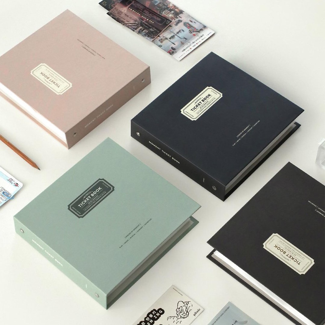 Moment Ticket Album Book | Ticket Book for Movie, Exhibition, Musical ...