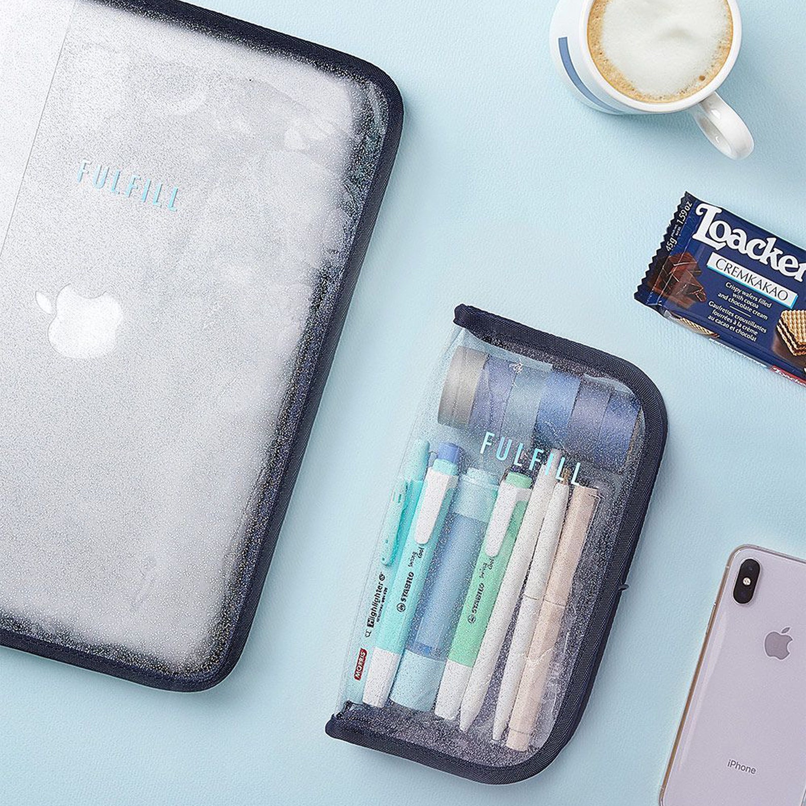 Clear Glitter Pencil Pen Case | Pencil Pen Pouch | Makeup Pouch ...