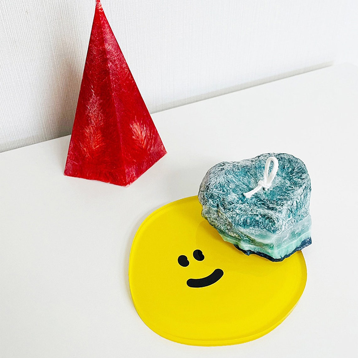 Bumpy Smile Acrylic Coaster Cute Coaster Office Desk Decor - Etsy