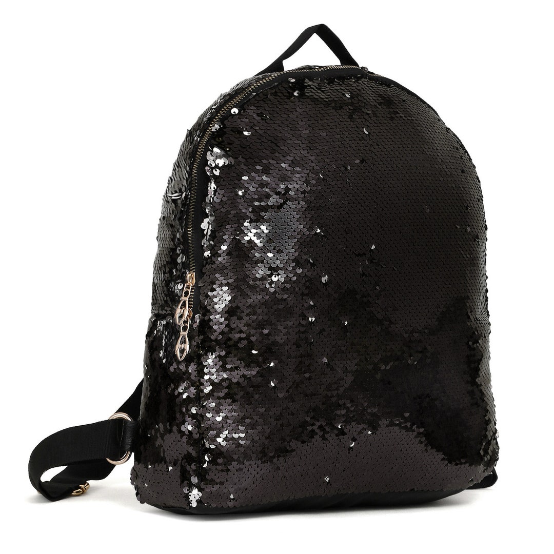 Sequins Backpack for Women's Backpack for Girls - Etsy