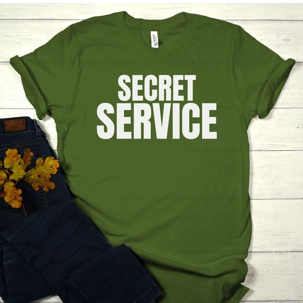 Secret Service Shirt - Etsy