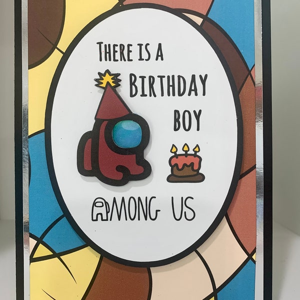 Among Us Card - Etsy