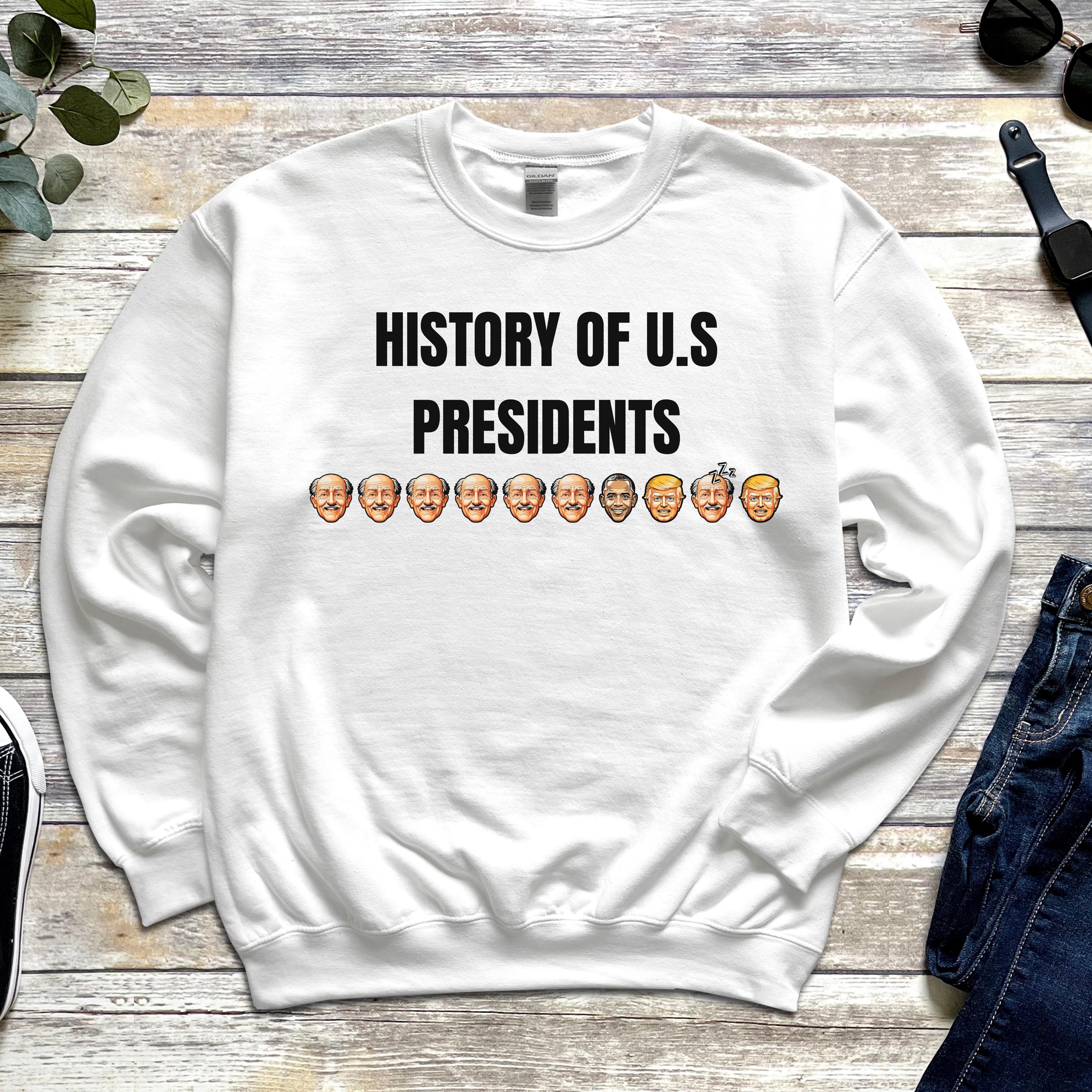 History of US Presidents Shirt, Donald Trump, Presidents Shirt, Trump ...