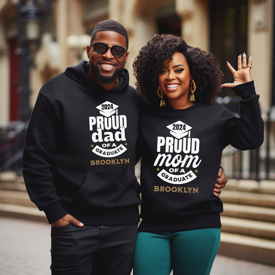 Personalized 2024 College Graduate Sweatshirt & Hoodie, 8th Grade, High ...