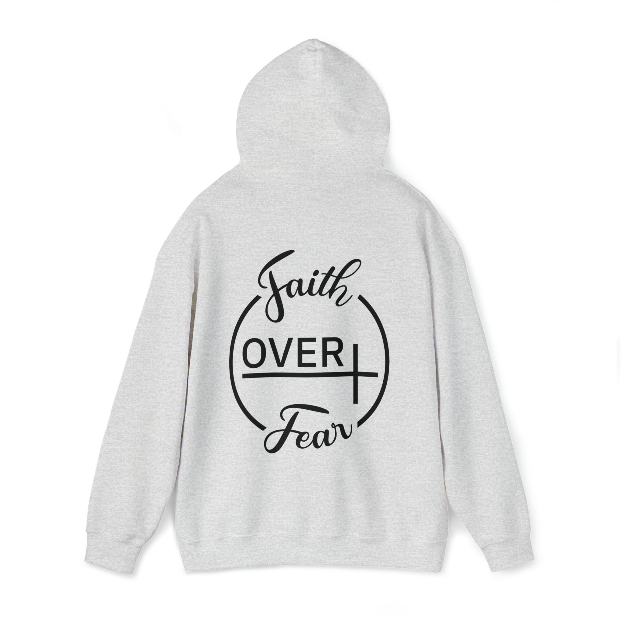 Faith Over Fear Christian Hooded, Christ Sweatshirt Jesus Hoodie ...