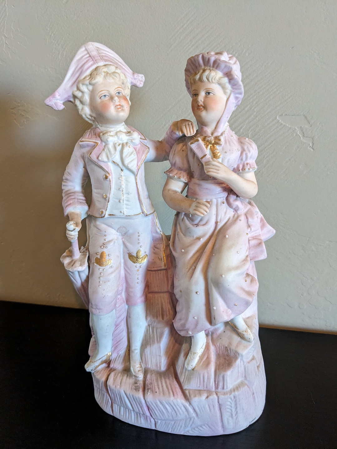 Vintage German Bisque Figurine - Etsy