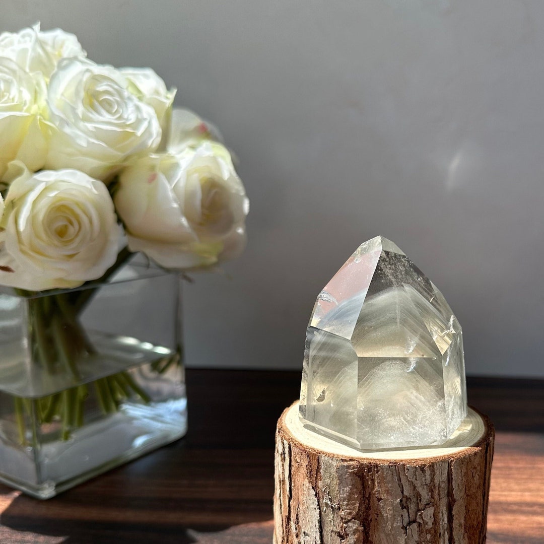Phantom Clear Quartz Point | Transformation | Brazilian Crystals | Rare ...