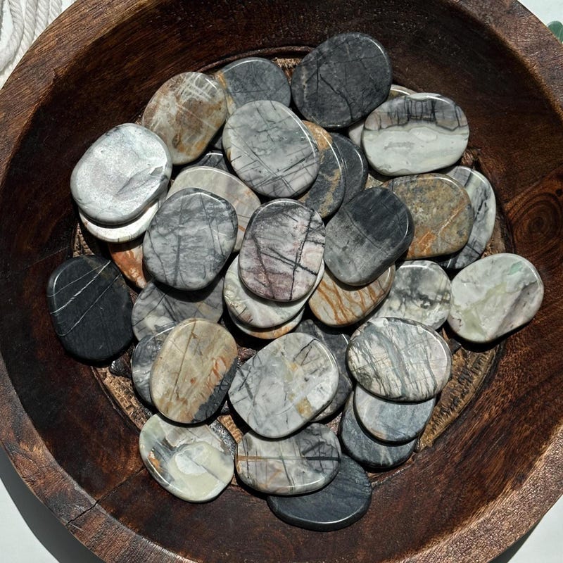 Healing Flat Stones - Etsy
