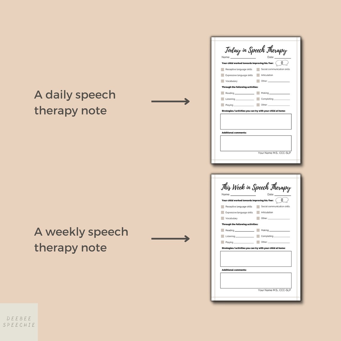 Today in Speech Therapy | This Week in Speech Therapy | Speech-language ...