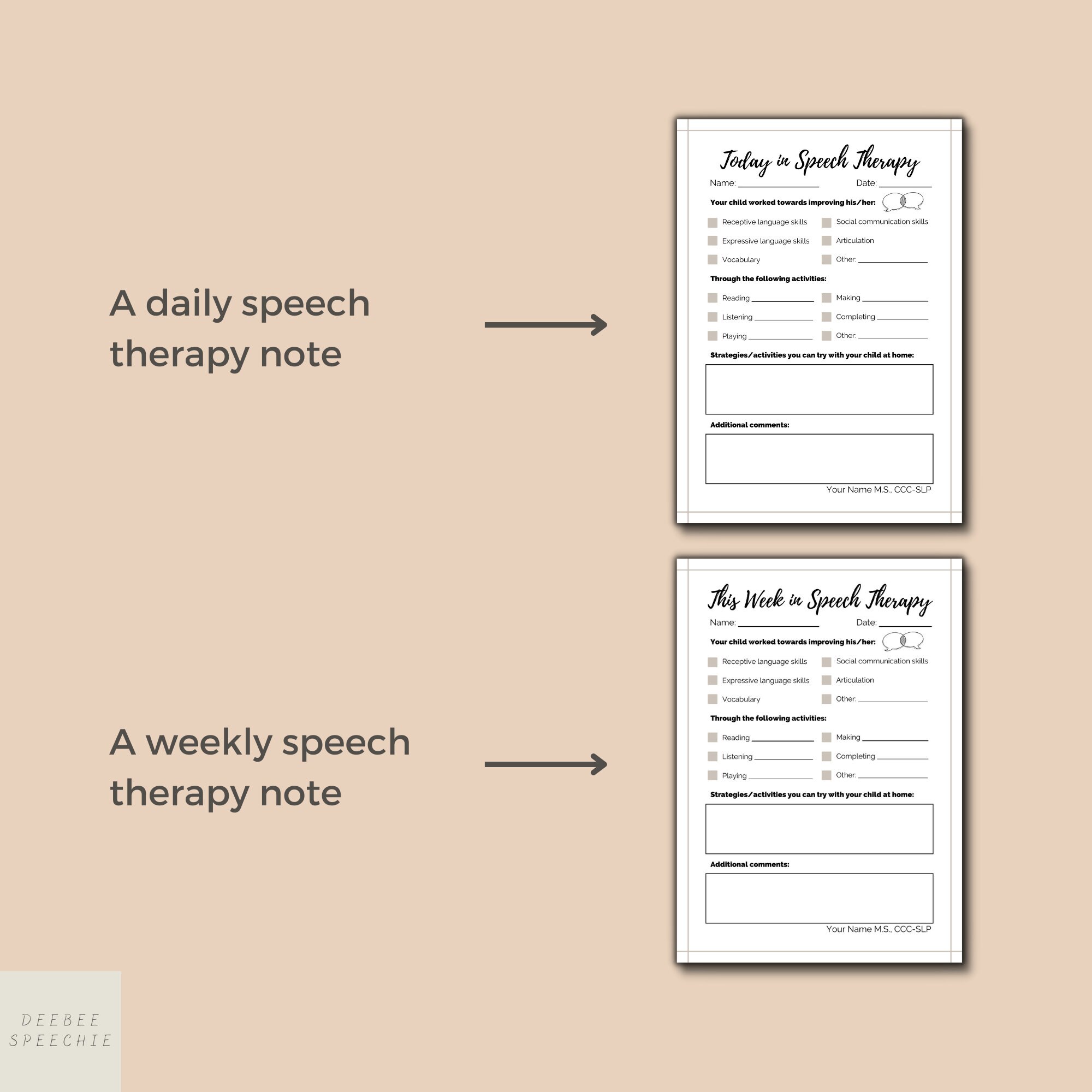 Today in Speech Therapy | This Week in Speech Therapy | Speech-language ...