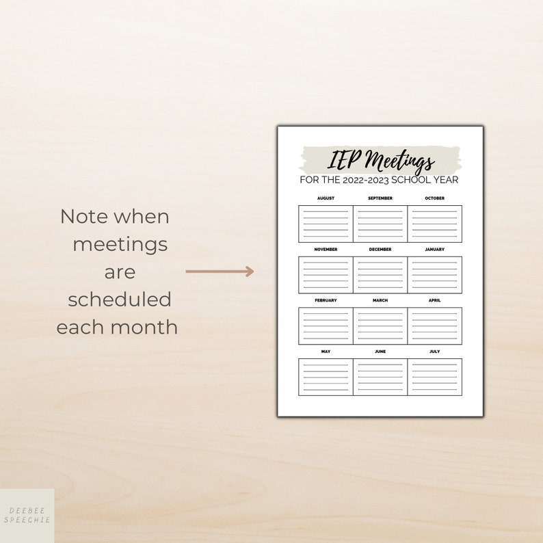 IEP Planner - Etsy