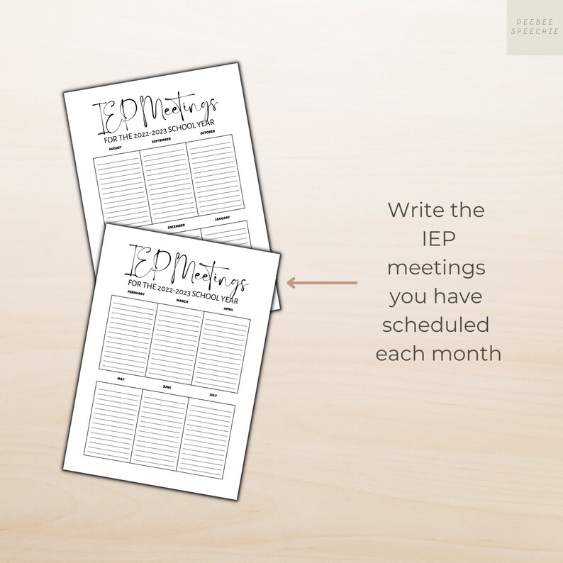 IEP Planner - Etsy