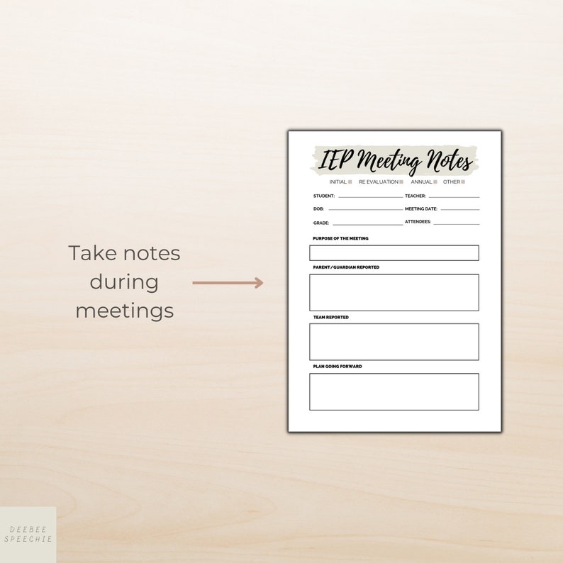 IEP Planner - Etsy