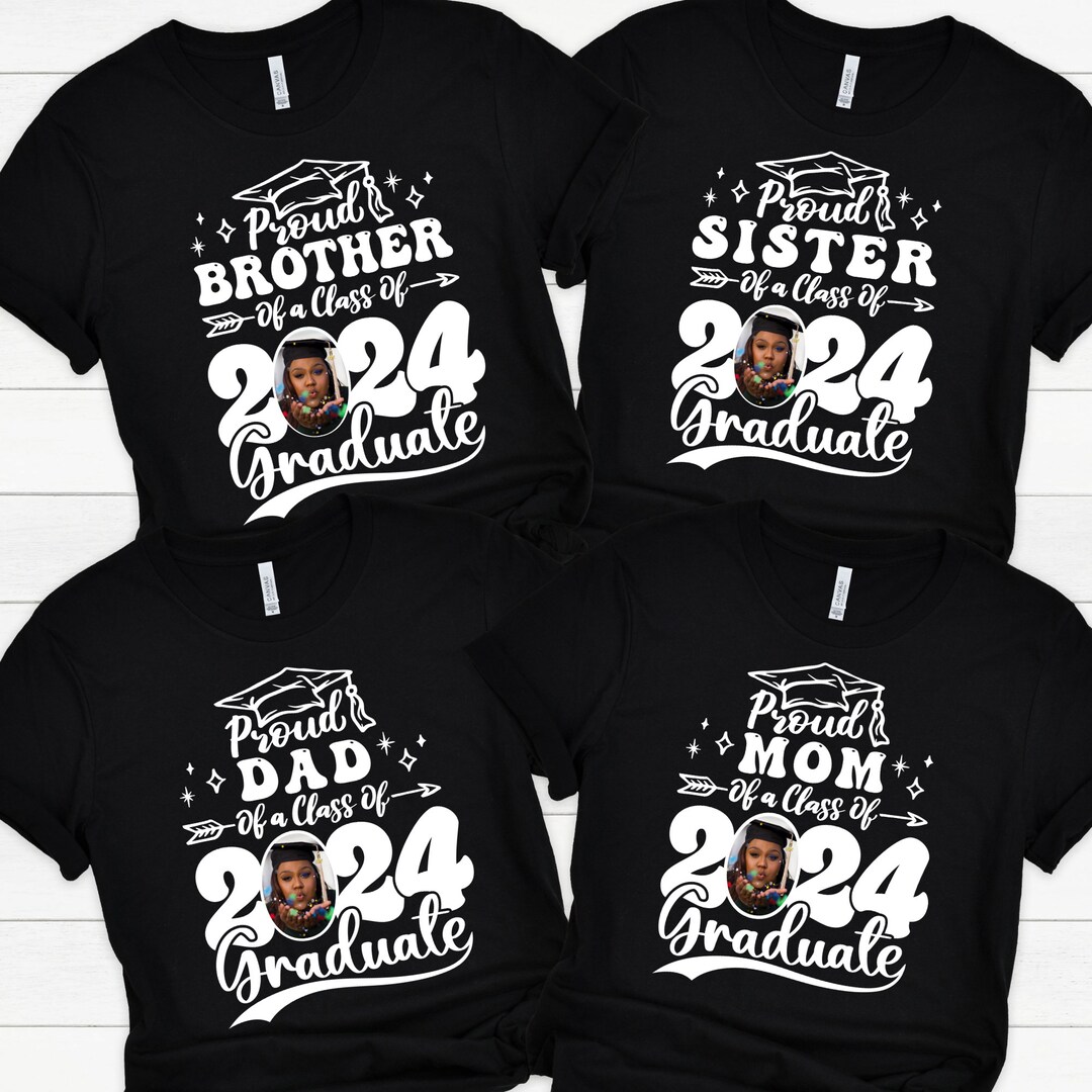 Add the Photo 2024 Graduation Shirt, Custom Proud Family Sweatshirt ...