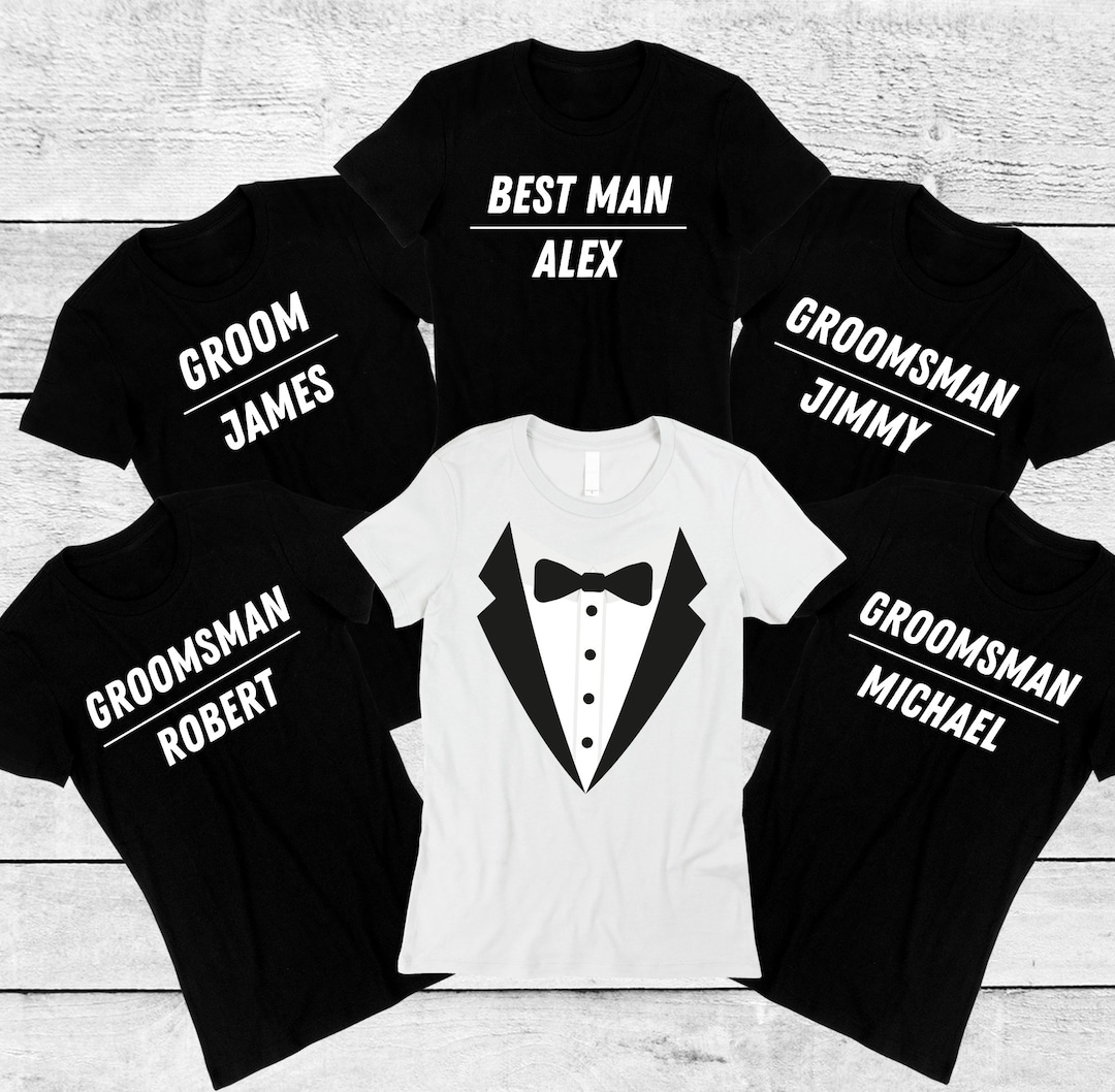 Custom Groomsmen Shirts, Groom Shirt, Bachelor Party Shirts ...