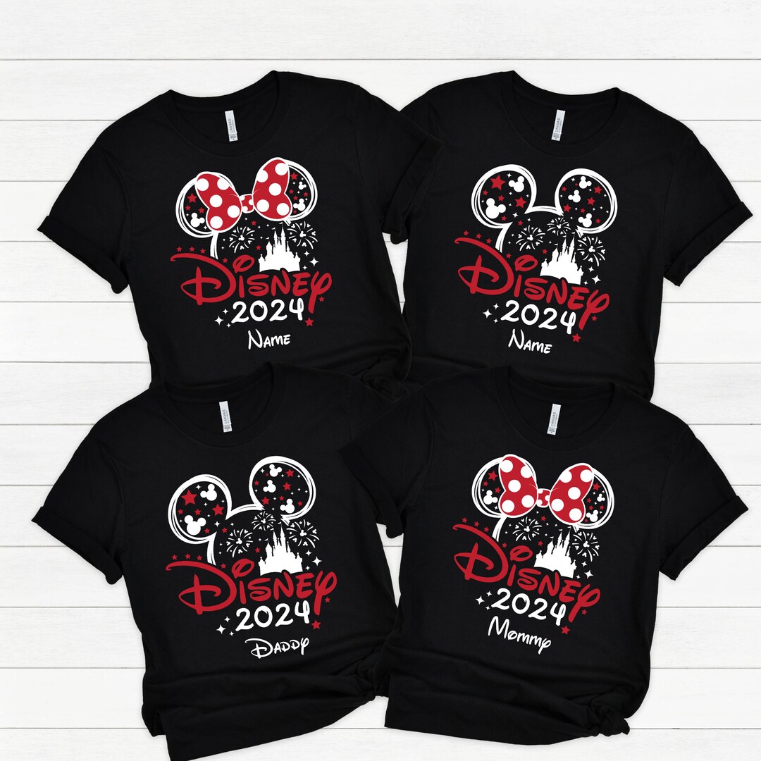 Disney Trip Shirts 2024, Custom Disneyland Family Matching T-shirt ...