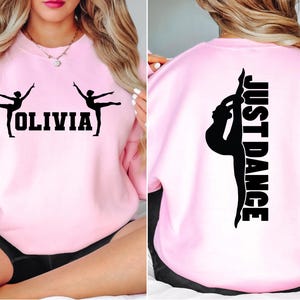 Custom Dance Shirt, Dance Sweatshirt, Dance Coach Gift, Dance Crew ...