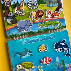 Toddler Learning Book Fully Assembled Toddler Busy Book - Etsy