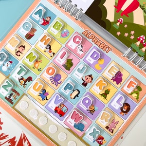 Toddler Learning Book Fully Assembled Toddler Busy Book - Etsy