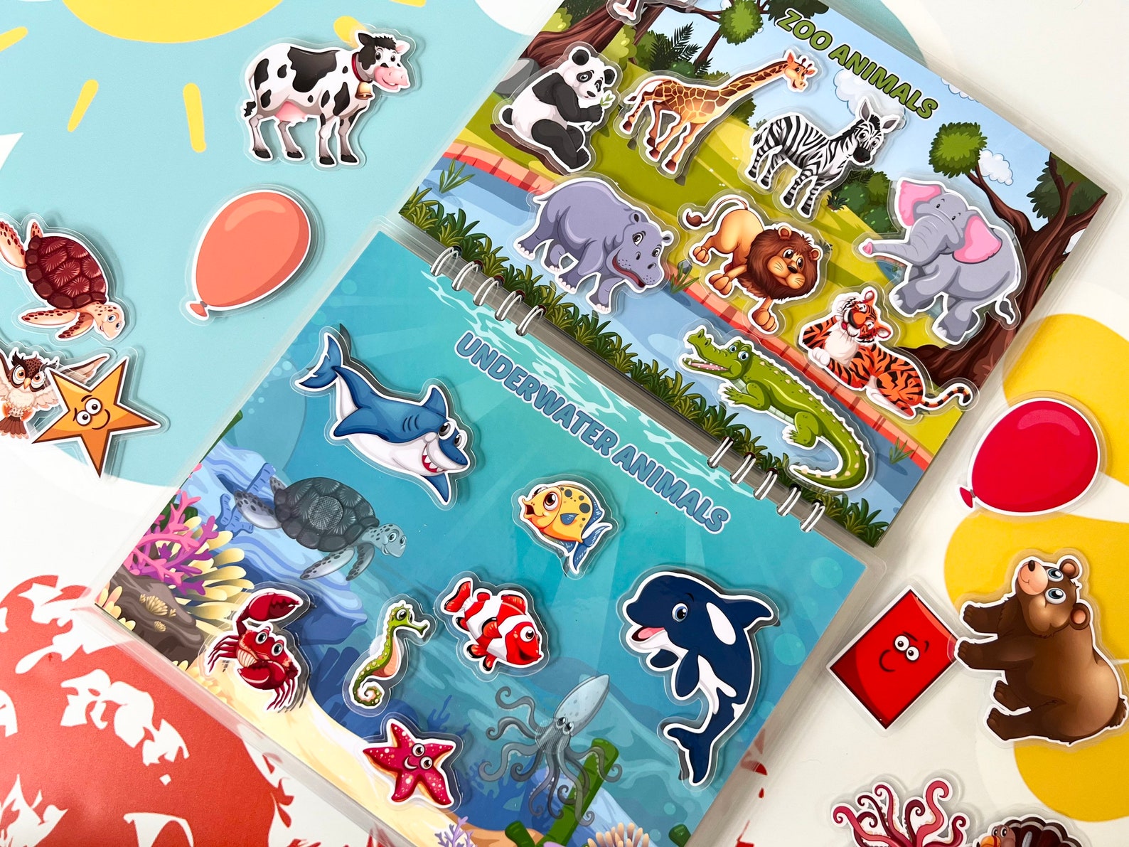 Toddler Learning Book Fully Assembled Toddler Busy Book - Etsy