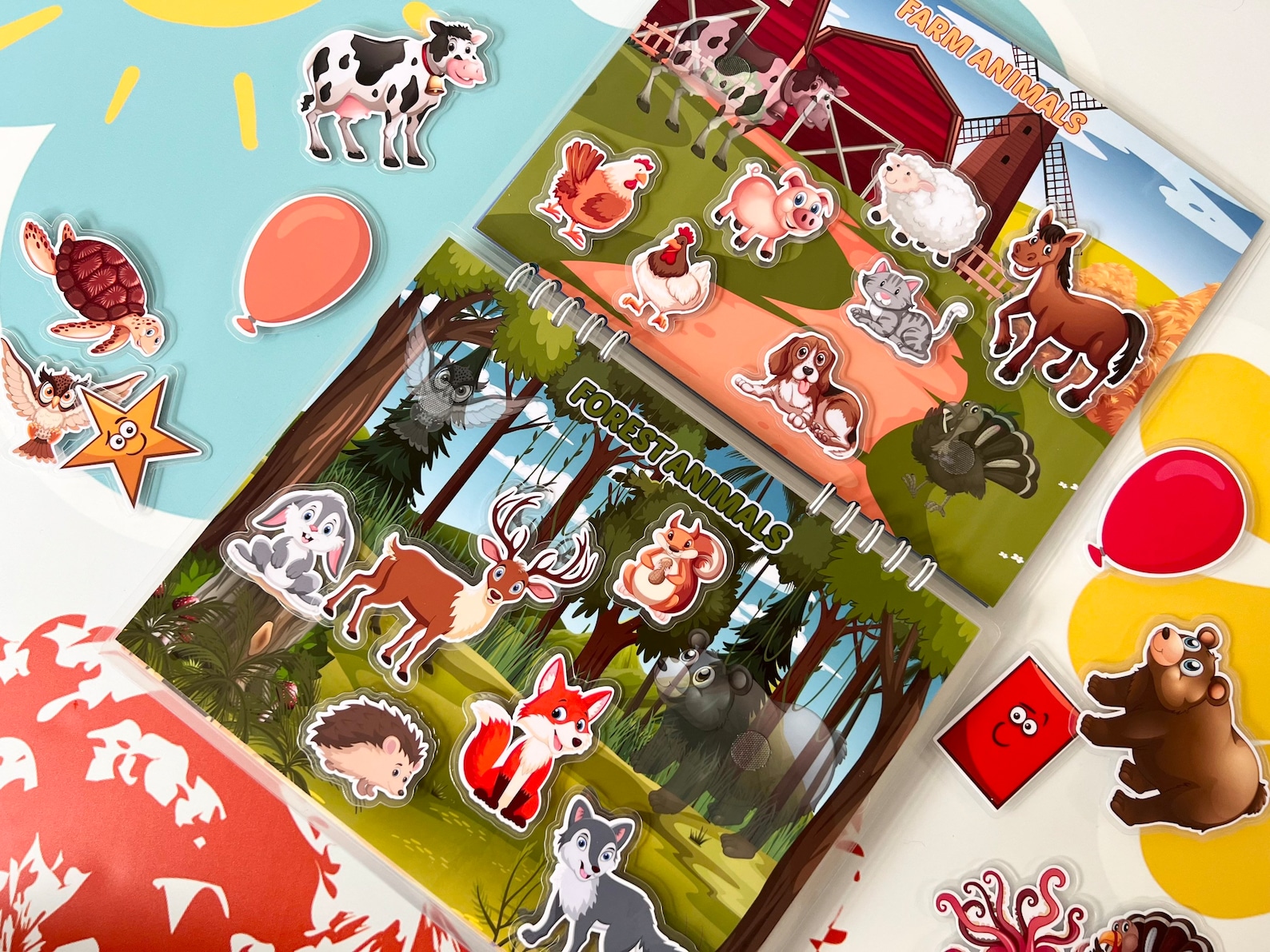 Toddler Learning Book Fully Assembled Toddler Busy Book - Etsy