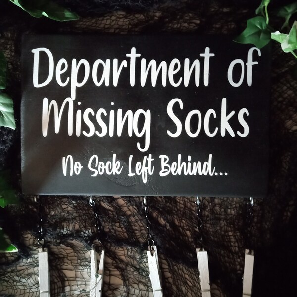 Missing Sock - Etsy