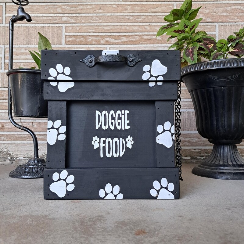 Dog Food Storage - Etsy